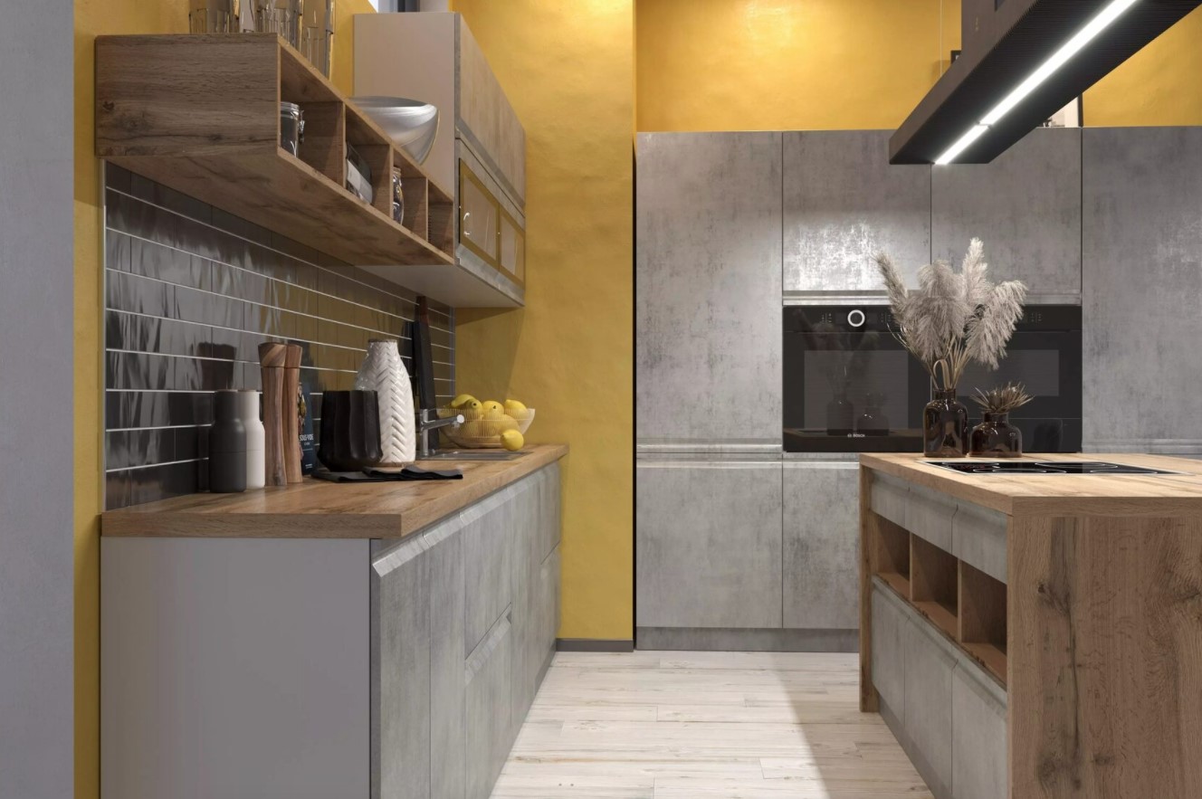 Гарнитур модульный Бронкс №1 в Иркутске купить с доставкой - цена 96829