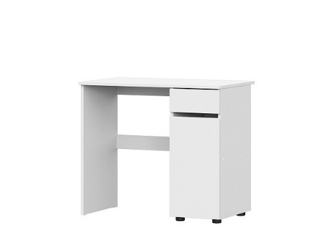 Письменный стол Токио с тумбой, белый текстурный в Иркутске купить с ...